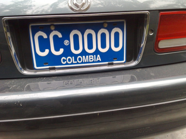 Estos son los tipos de placas en Colombia – Autolab