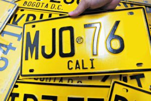 Estos son los tipos de placas en Colombia | Autolab