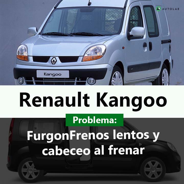Renault Kangoo Furgon: Frenos lentos y cabeceo al frenar. | Autolab