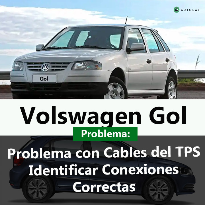 Volkswagen Gol Problema con Cables del TPS: Identificar Conexiones ...